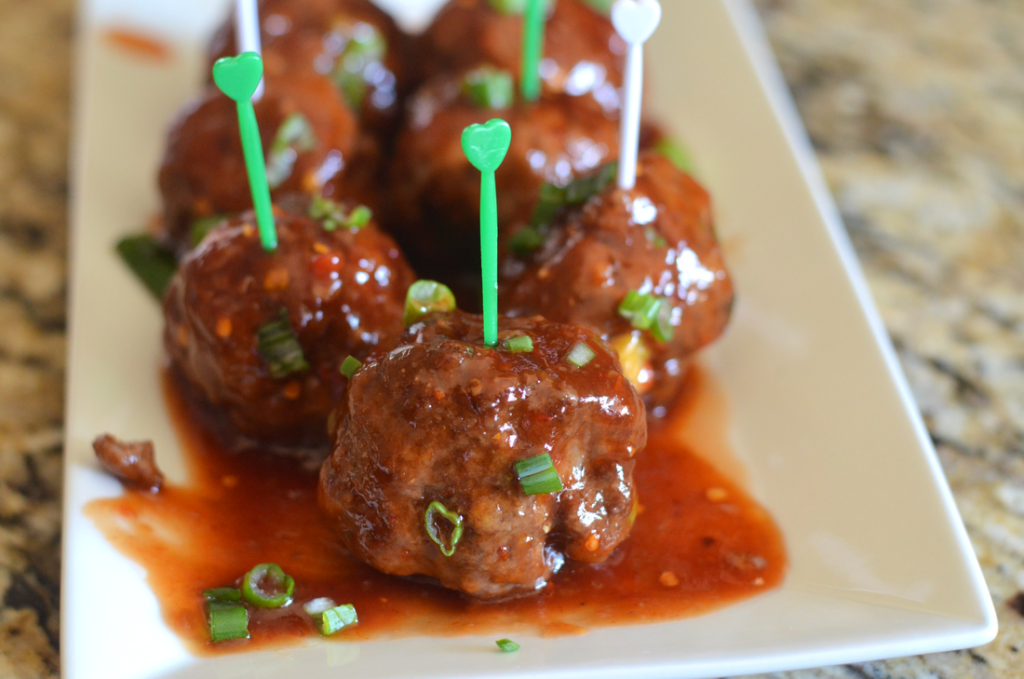 Firecracker Beef Meatballs - Mooshu Jenne