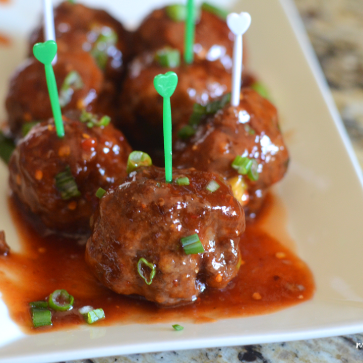 Firecracker Beef Meatballs - Mooshu Jenne