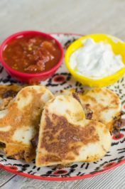 Heart Shaped Taco Quesadillas - Mooshu Jenne