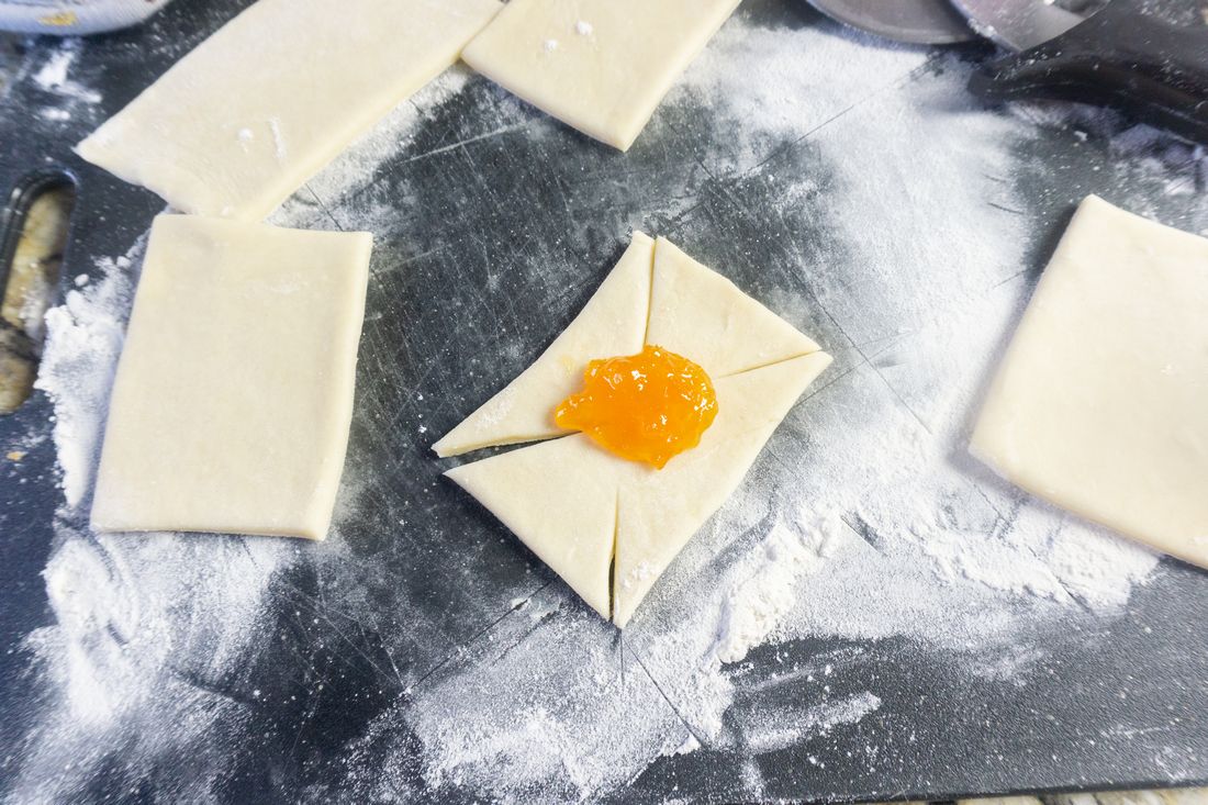 Finnish Apricot Pinwheel Cookies - Mooshu Jenne
