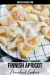 Finnish Apricot Pinwheel Cookies - Mooshu Jenne