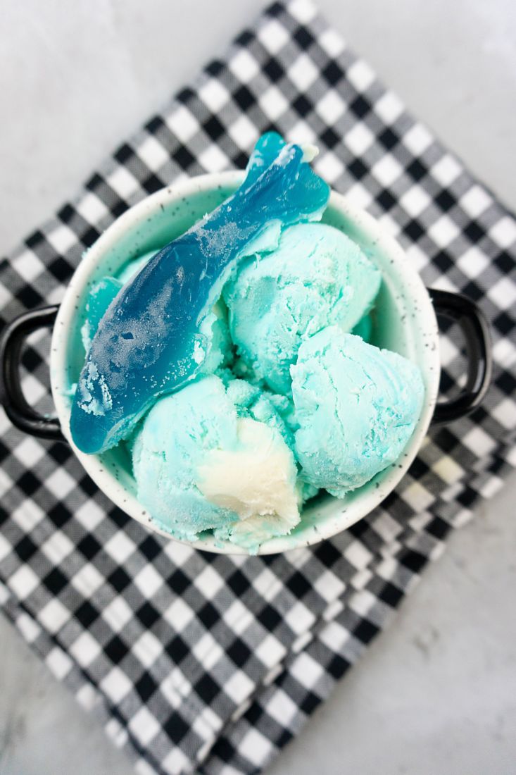 Blue Shark Ice Cream - Mooshu Jenne