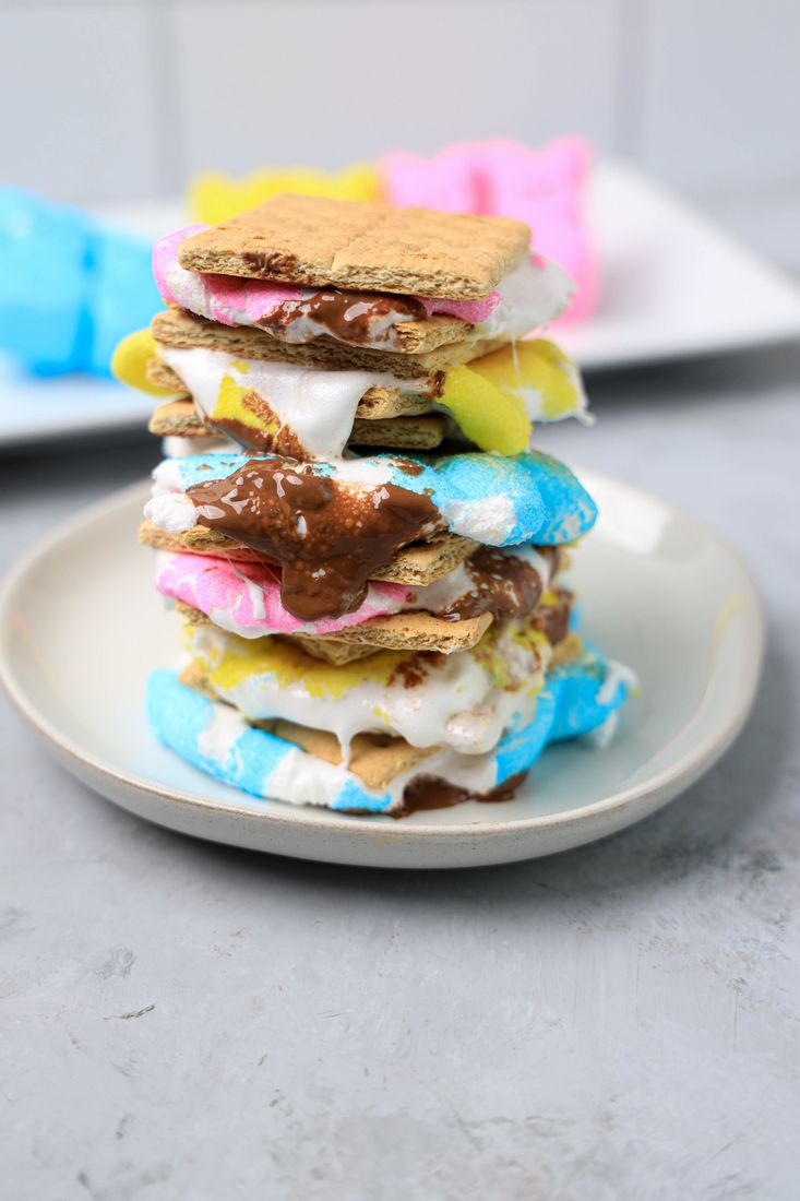 Peeps Easter Smores - Mooshu Jenne