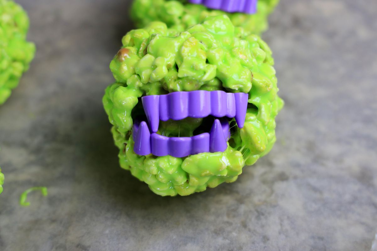 Monster Popcorn Balls - Mooshu Jenne